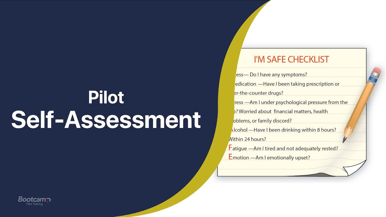 Pilot Self-Assessment - Ensure Your Flight Readiness | Key Concepts ...