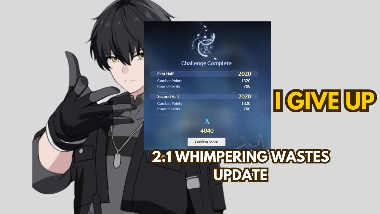 I Give up, Whimpering Wastes #wutheringwaves 2.1 New Update - YouTube