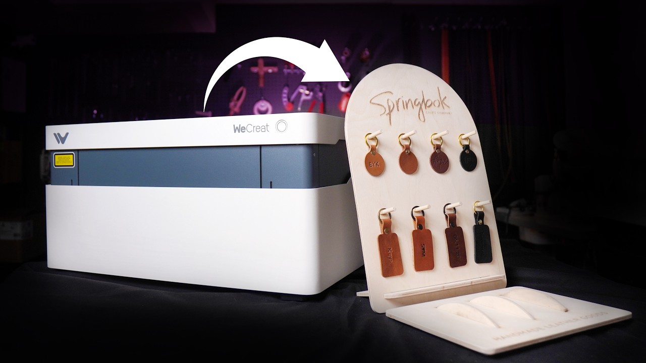 Making stuff with the WeCreat 20W Vision Laser - Review - YouTube