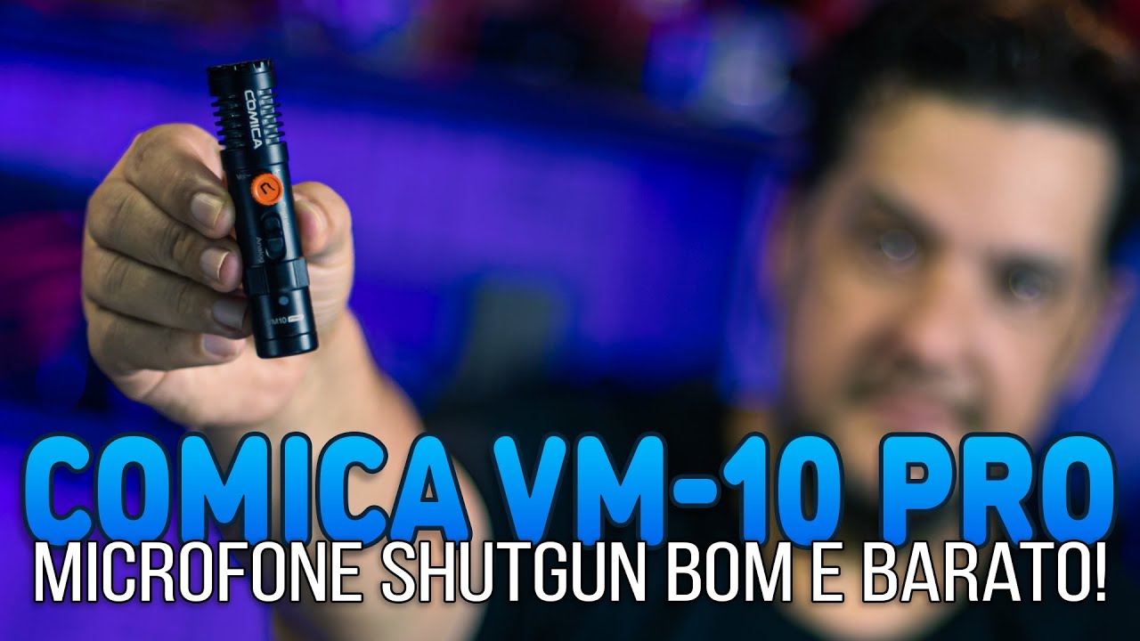 Comica VM10 PRO - O Melhor Microfone Compacto de Baixo Custo! - YouTube