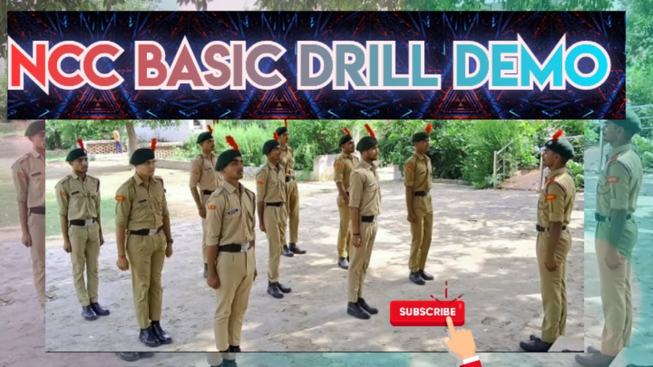 BASIC DRILL DEMO|| NCC Drill kase kre ||||@suovikaskumar - YouTube
