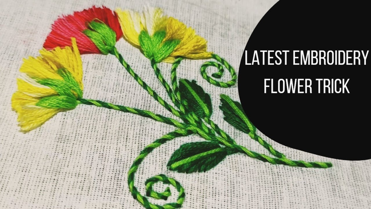 Latest Beutyful embroidery 🪡||super embroidery design - YouTube