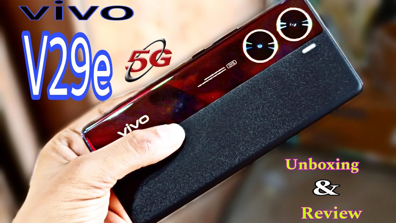 Vivo V29E 5G Unboxing | vivo V29e Review | vivo V29e Camera Test ...