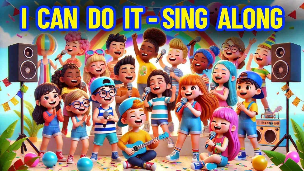 I Can Do It! 🚀 Uplifting Song for Kids to Sing Along - Believe in ...