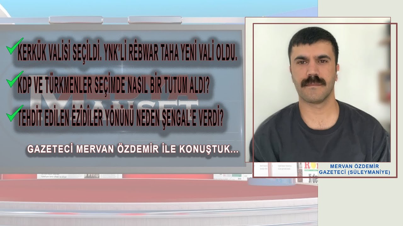Kerkük valiliğine YNK'li Rêbwar Taha seçildi. Peki, KDP ve Türkmenler ...