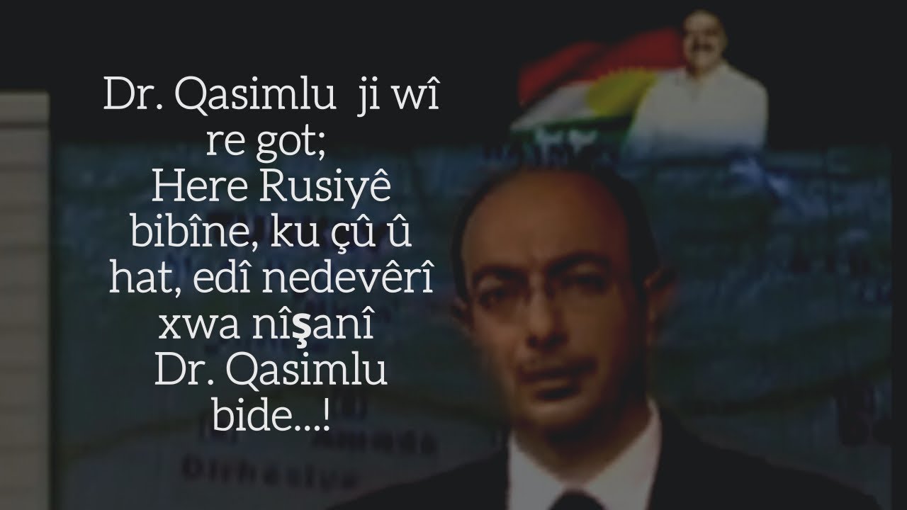 Mijarke din di warê şehîd Dr. Qasimlu - YouTube