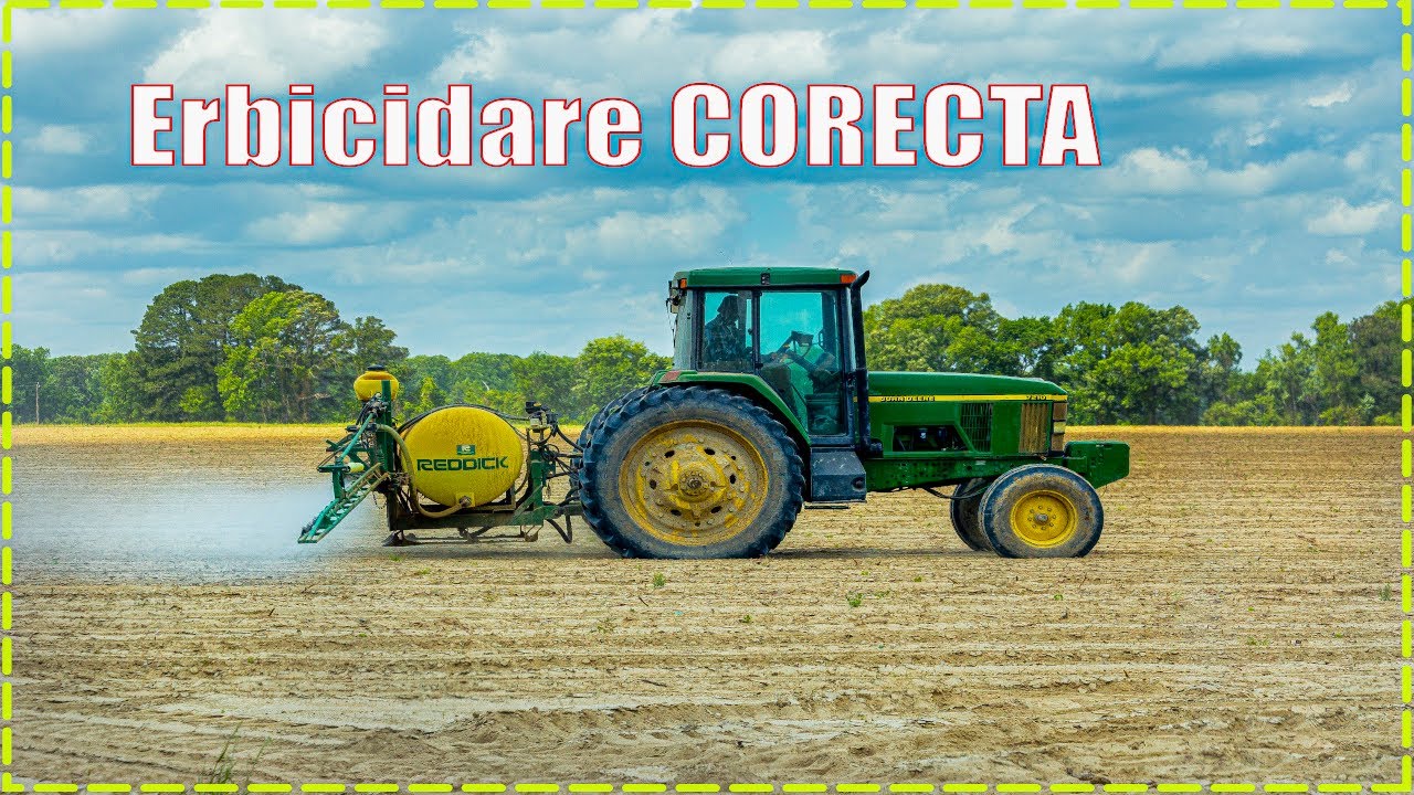 Ce este Erbicidarea ? Erbicidare preemergenta si postemergenta - YouTube