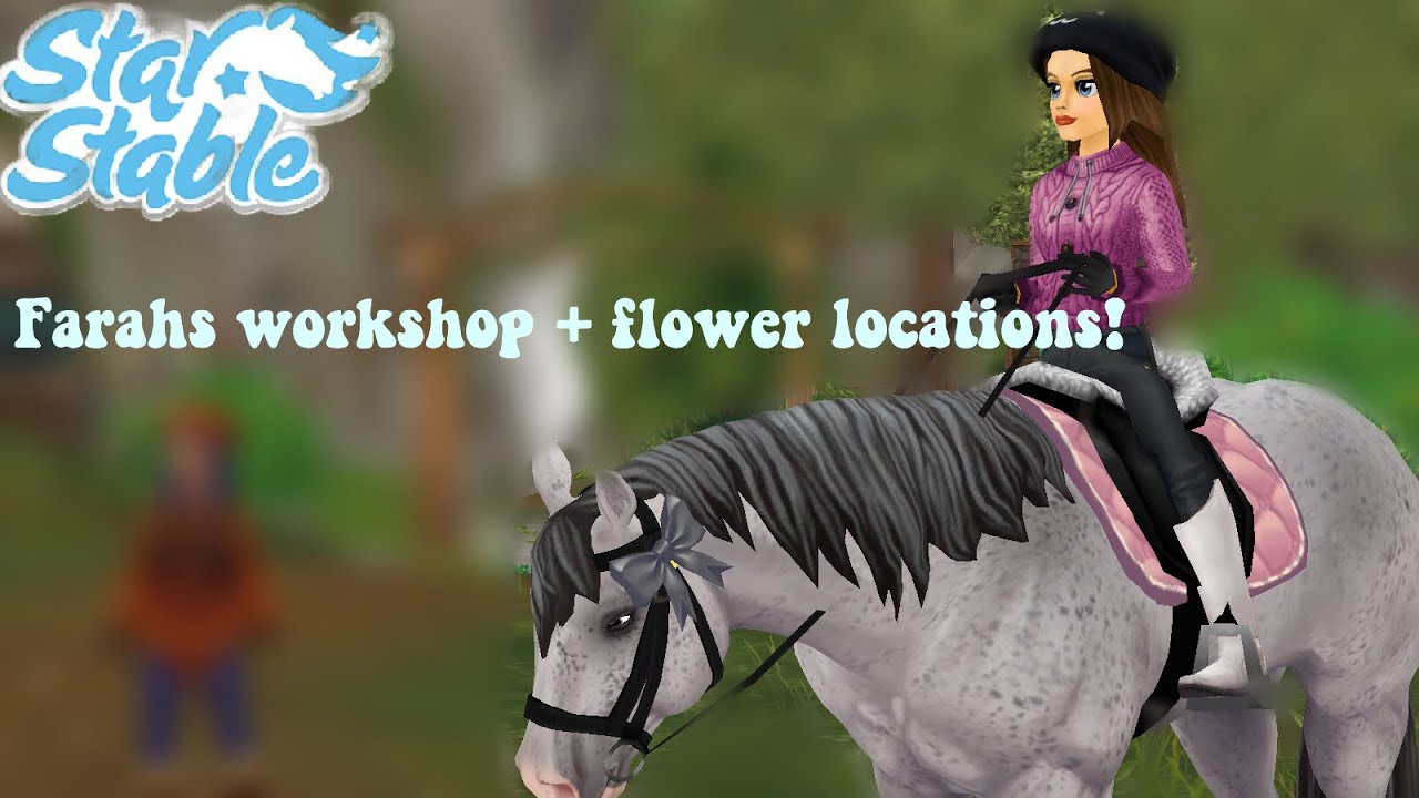 meeting farah+ flower locations!star stable online. - YouTube