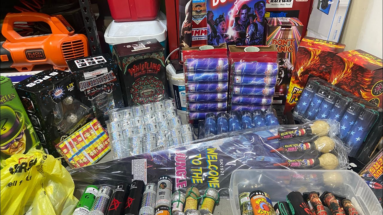 2024 Firework Stash! (Part 1) - YouTube