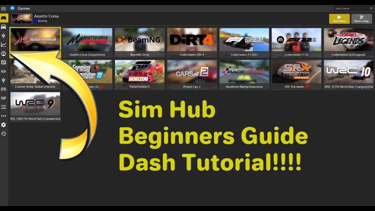 Sim Hub Beginners Guide To Dash Editing Youtube
