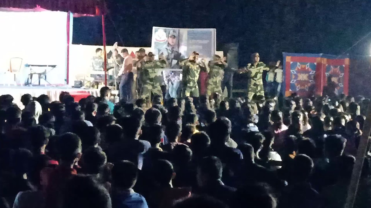 School program by 158 bn bsf - YouTube