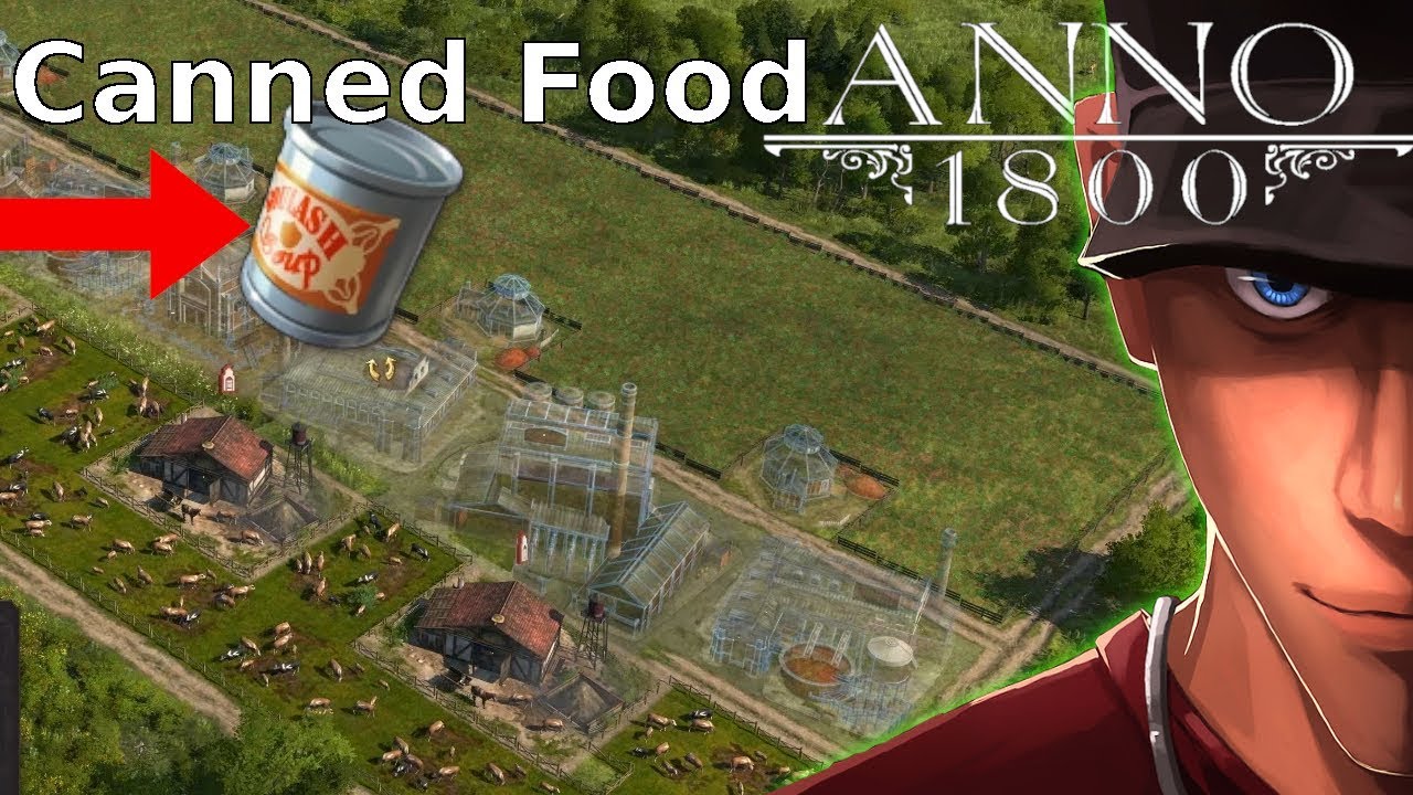 Anno 1800 Canned Food basic Layout from small to big - No Trade Union ...