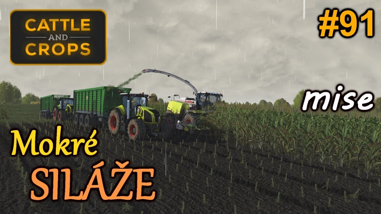 Cattle and Crops #91|Mise|Mokré siláže|CZ| - YouTube