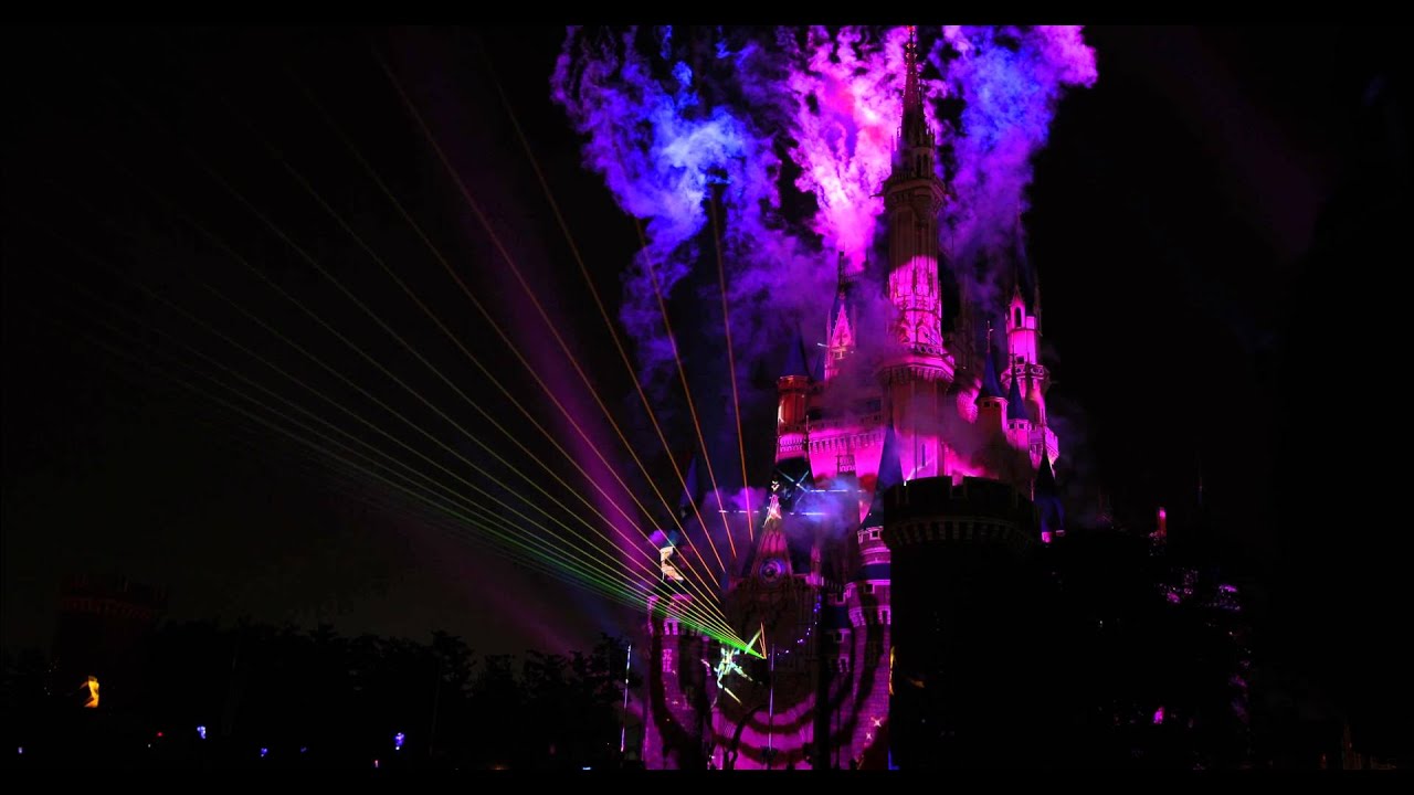 4K Tokyo Disney LAND Projection Mapping ONCE UPON A TIME 1/2 - YouTube