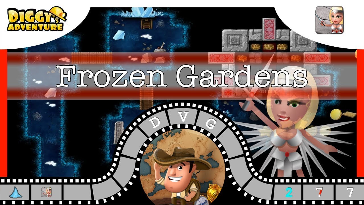 [~Freya~] #7 Frozen Gardens - Diggy's Adventure - YouTube
