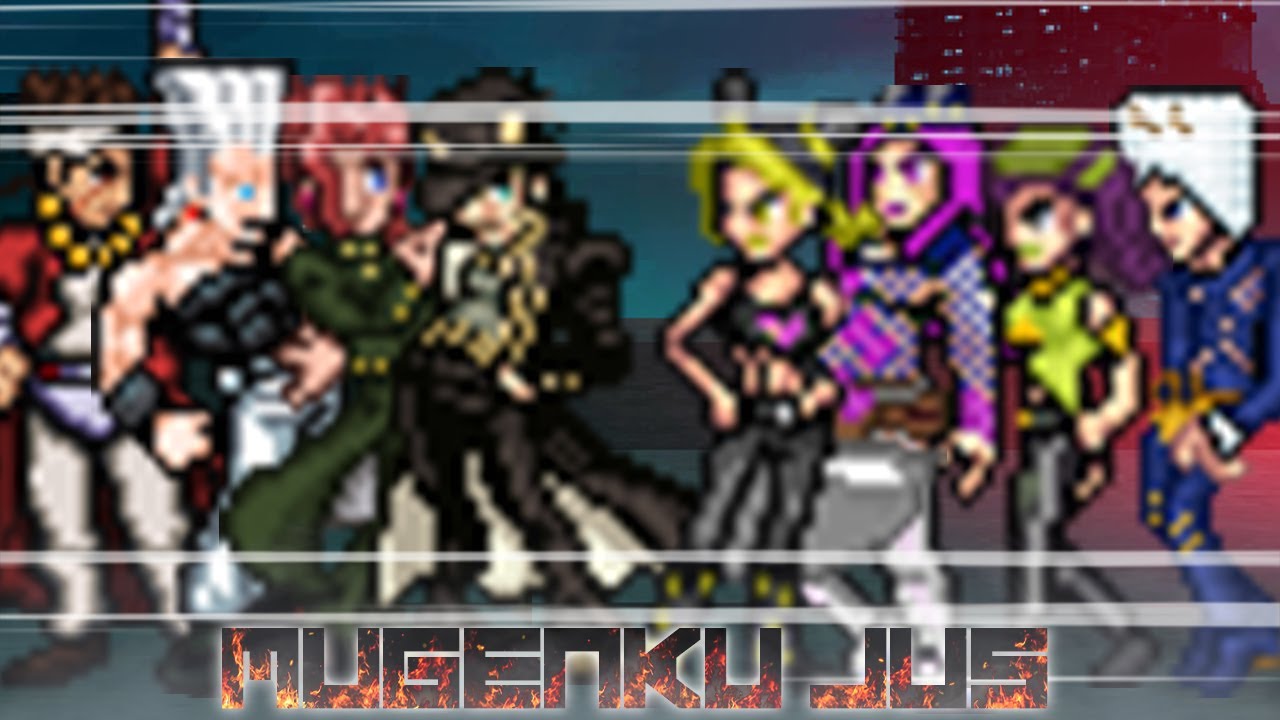 Jotaro, Kakyoin, Avdol, Polnareff vs Jolyne, Ermes, Anasui, Weather ...