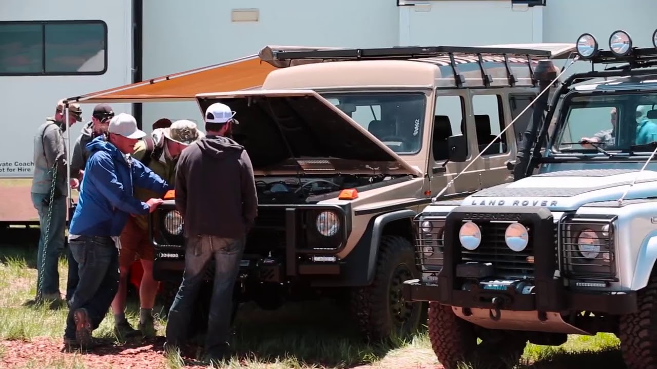 2016 Overland Expo Recap : Mercedes G wagon Land Rover Defender 110 ...