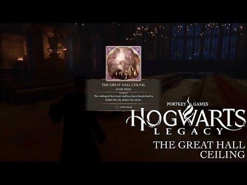 Hogwarts Legacy - The Great Hall Ceiling (FIXED) - Field Guide Pages ...