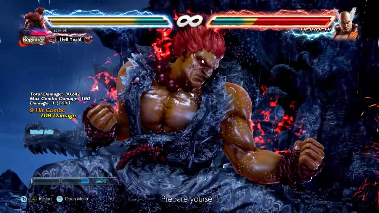 Tekken 7 Akuma corner combo #1 - YouTube