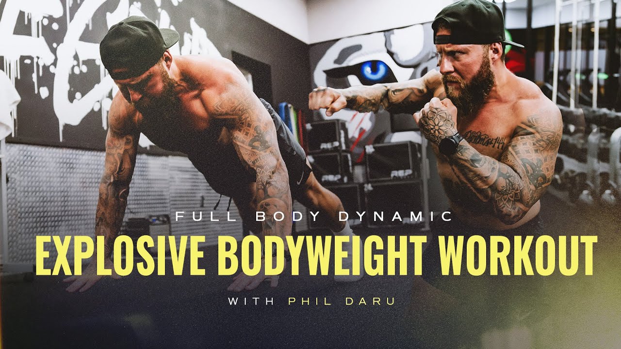 Explosive Bodyweight Workout for MMA - YouTube