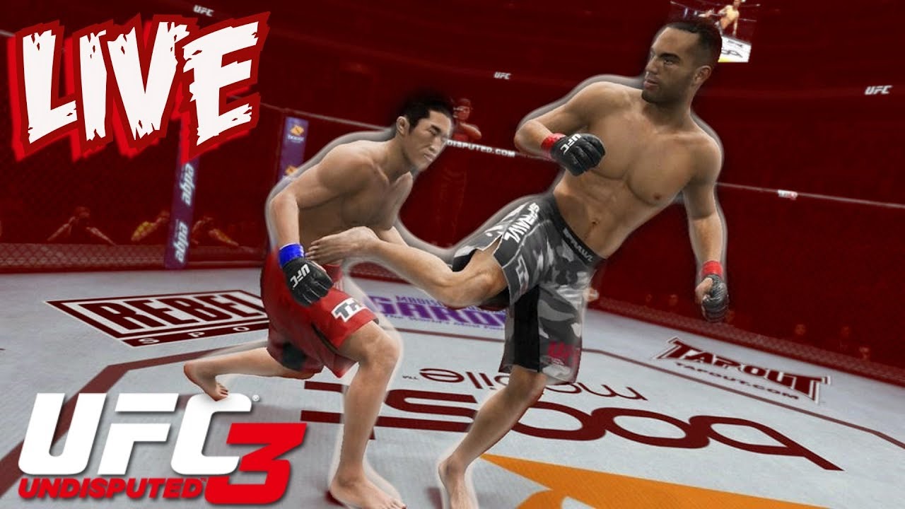 IT'S TIME THQ UFC 3 Career Mode Live Let's Play 1 | Xbox 360 Gameplay ...