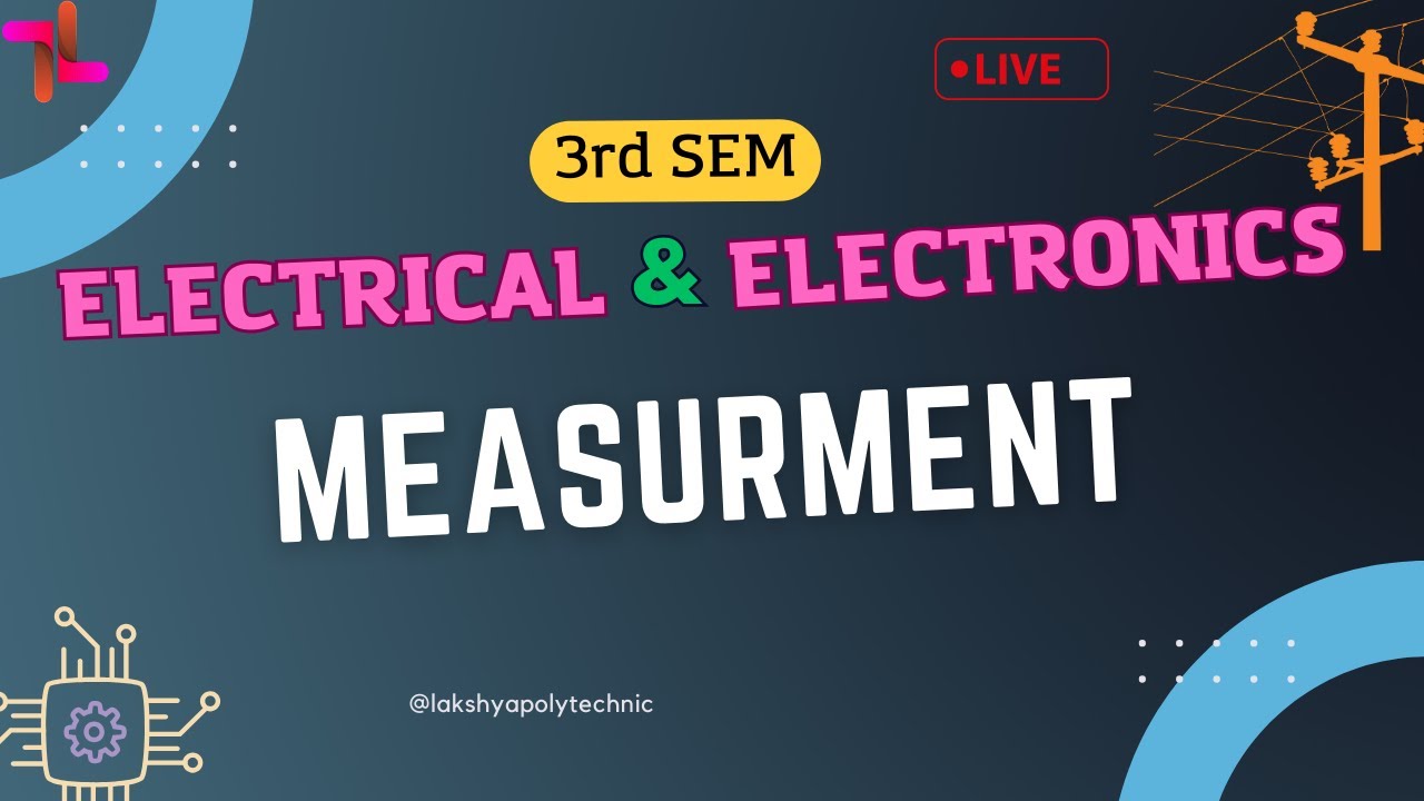 Measurement | 3rd Sem Electrical & Electronics ...