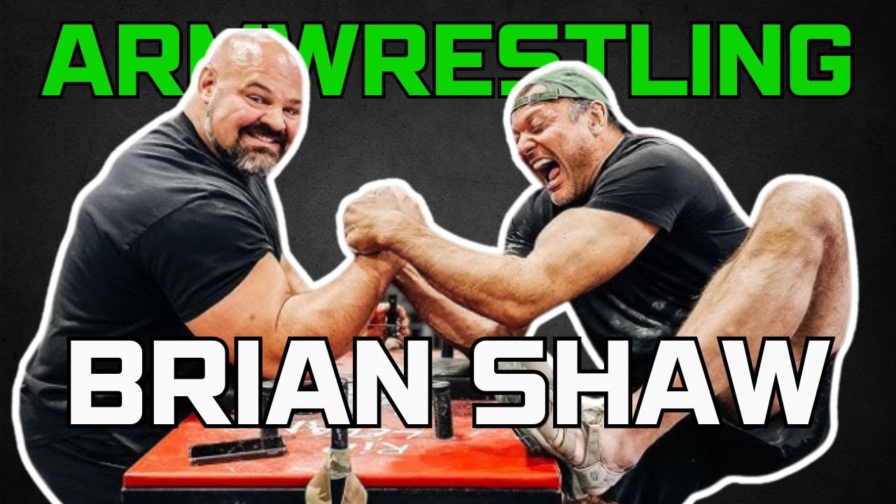 Brain Shaw VS Levan Saginashvili 😱 | Who will win #armwrestling # ...