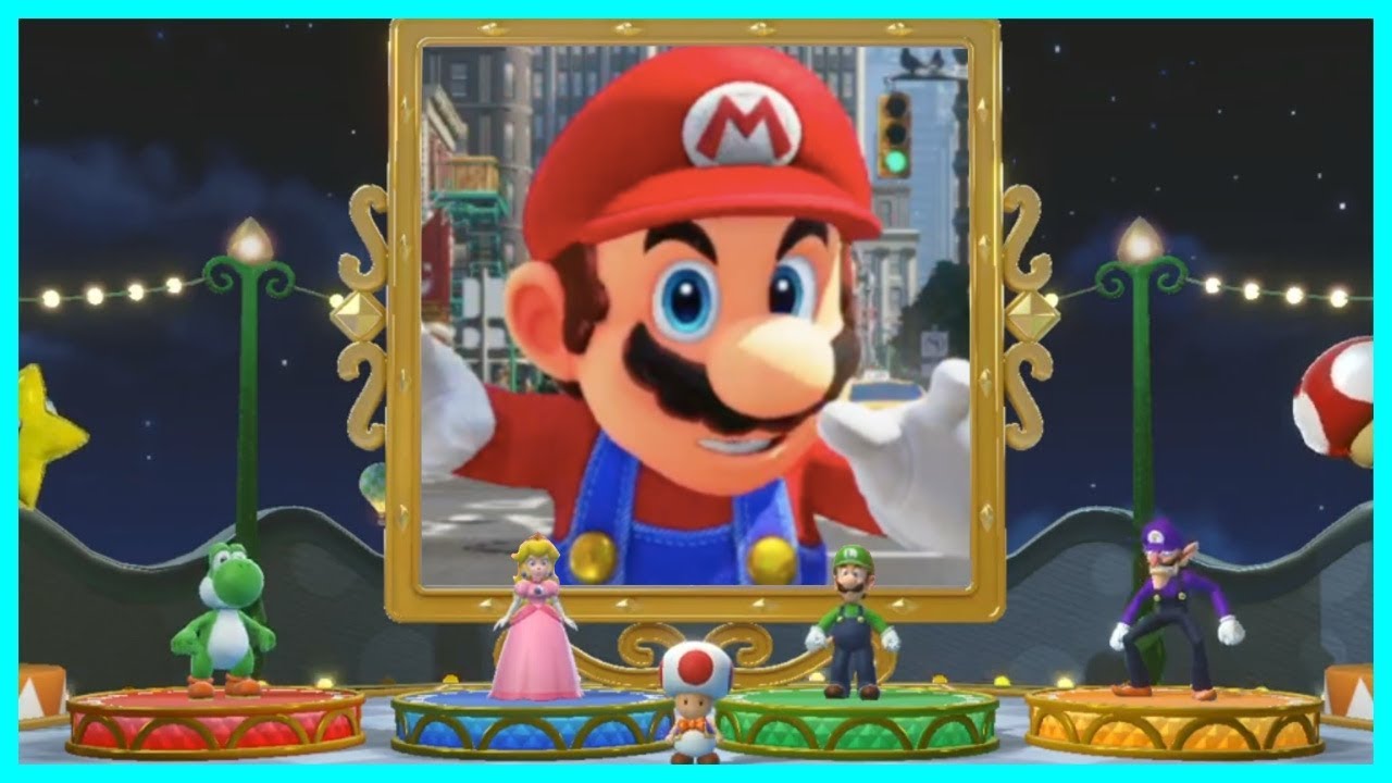 SUPER MARIO PARTY – SQUARE OFF [GAMEPLAY] - YouTube
