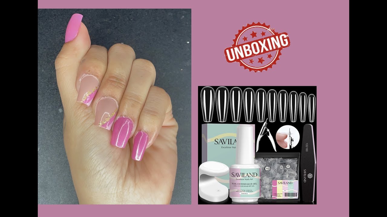 Gel X Kit Only $20 || Saviland || *UNBOXING* - YouTube