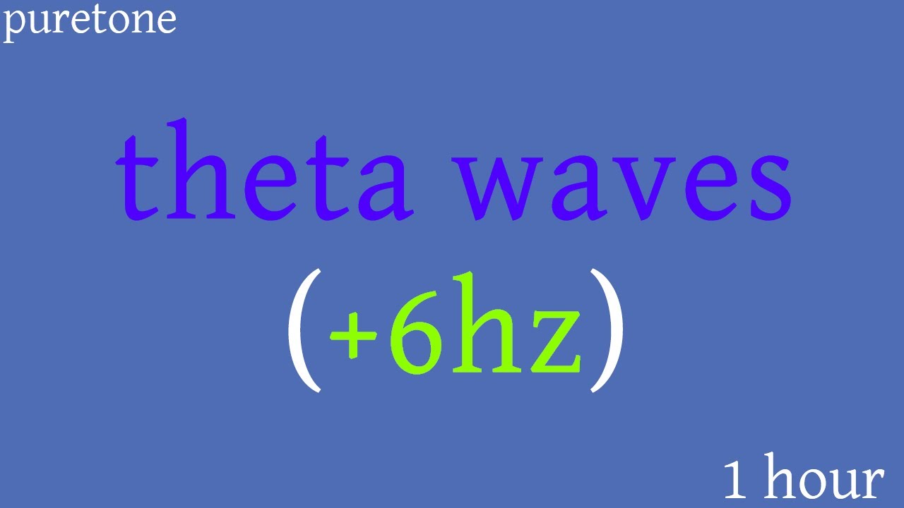 Pure-Tone Theta Waves | 140 Hz Left – 146 Hz Right | + 6 Hz Binaural ...