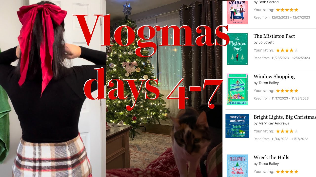 Vlogmas 2023 Days 4-7 | Amazon haul, day off work | Mekenzie Hughes - YouTube