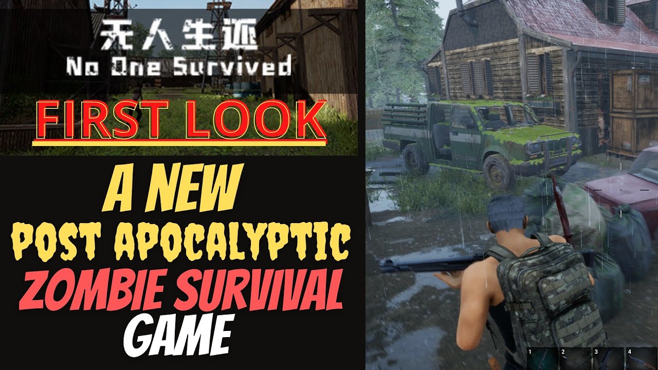 No One Survived (Gameplay) FIRST LOOK - A New Post Apocalyptic Zombie ...