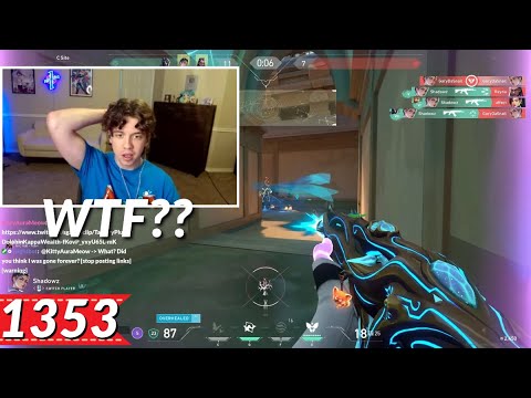 Temet Reacts to First Insane 7K Ace! | Most Watched VALORANT Clips ...