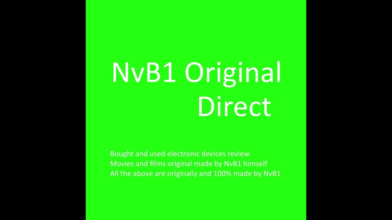 Nicolavanbemmel1 Nederland presenteert: Aankondiging: NvB1 Original ...