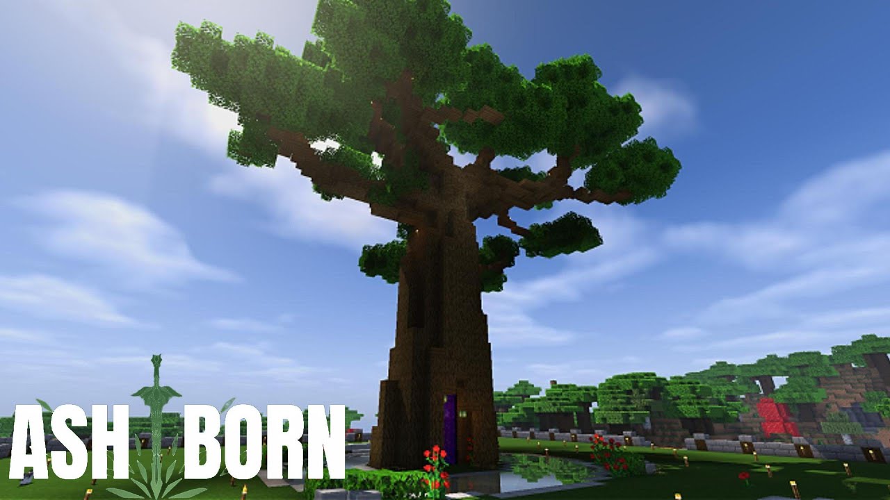 EMPEZANDO LA BASE EN DIRECTO (#13) ~\\ASHBORN//~ | (Minecraft Survival ...