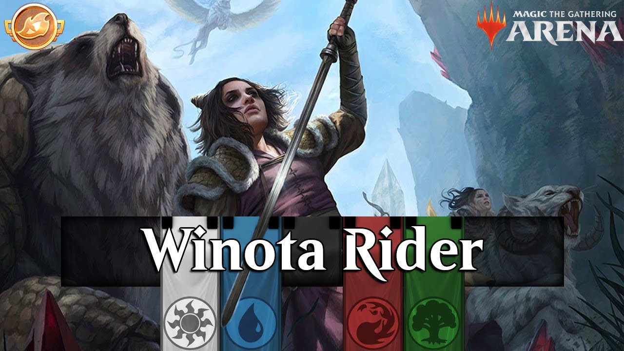 MTG Arena IKO | Winota Combo DeckTech & Gameplay [Betrayals] - YouTube