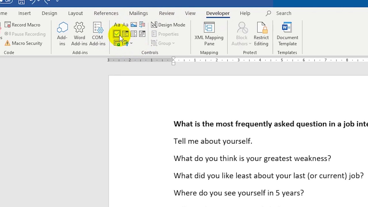 How To Add Active Check Boxes In Word YouTube how-to-add-active-check-boxes-in-word-youtube