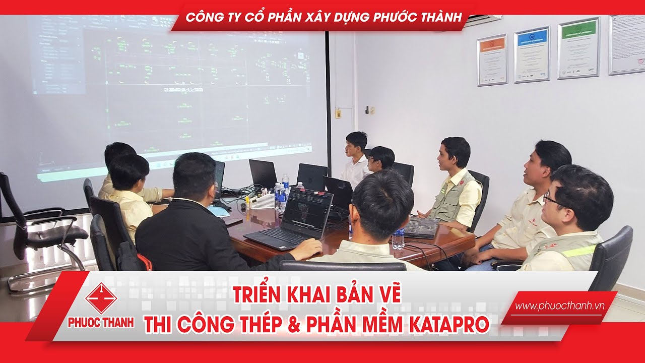 ĐÀO TẠO: TRIỂN KHAI BẢN VẼ THI CÔNG THÉP & PHẦN MỀM KATAPRO | PHUOC ...