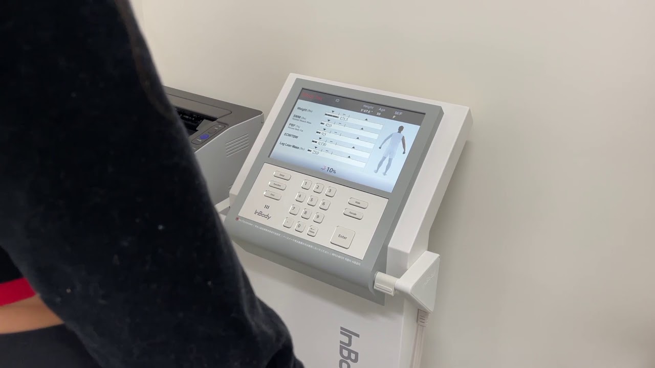 InBody 770 Body Composition and Body Water Analyzer - YouTube