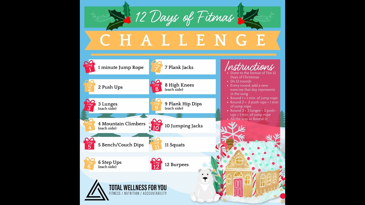 12 Days of Fitmas Workout - YouTube