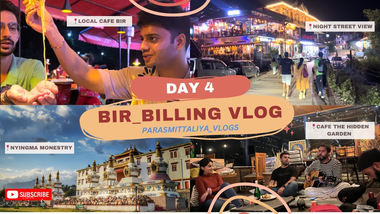 DAY 4 😍MUST VISIT CAFE IN BIR📍 #himachaltourism #travelvlogs - YouTube