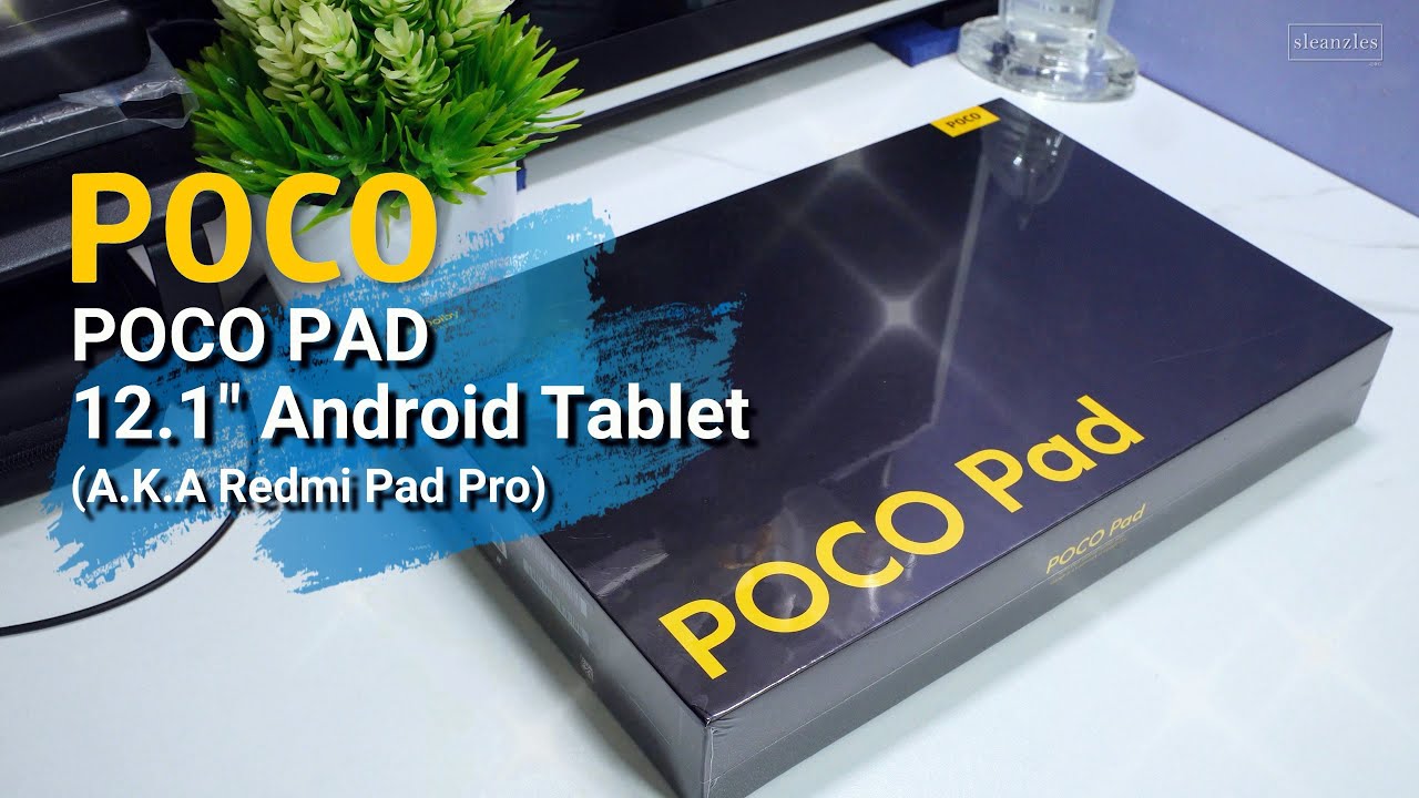POCO Pad 12.1" 120hz Android Tablet | Unboxing and Quick Test - YouTube