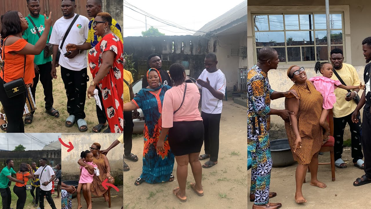 Finally handover the child )woman who Returned from Lybia after ...