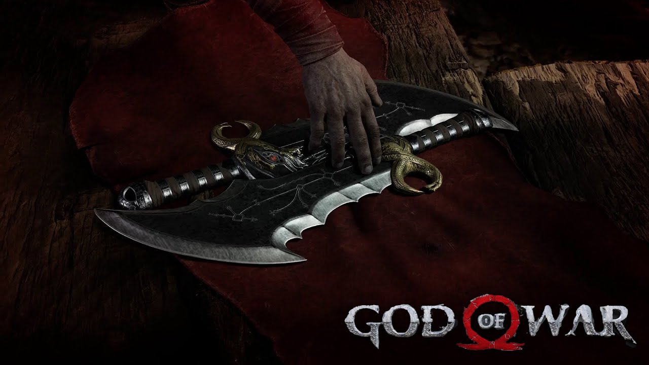 Kratos Gets The Blades Of Chaos Cutscene God Of War 4 [ps4 Pro 4k