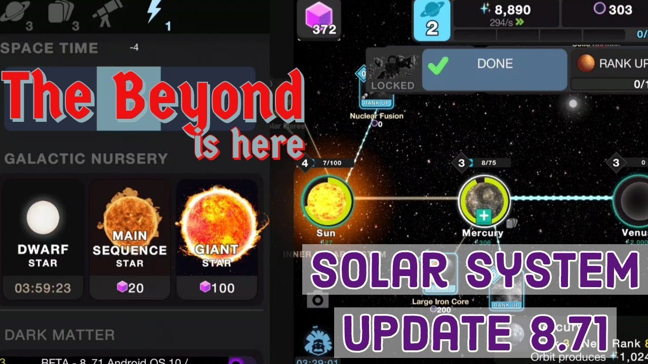 THE BEYOND gameplay • Cell to singularity update 8.71 beta - YouTube