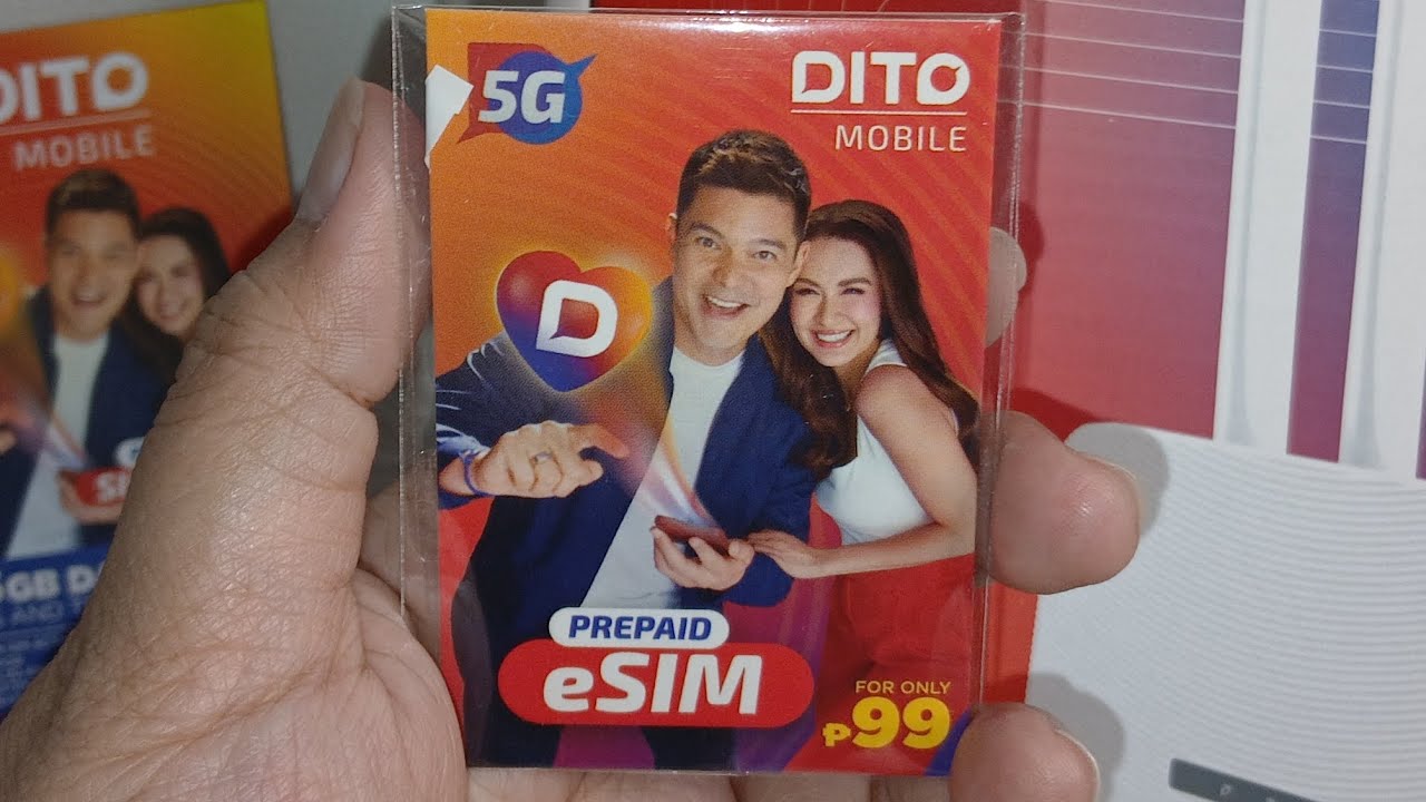 DITO Prepaid eSIM Level-up 99 5G #DITO #shopeetagtowin - YouTube