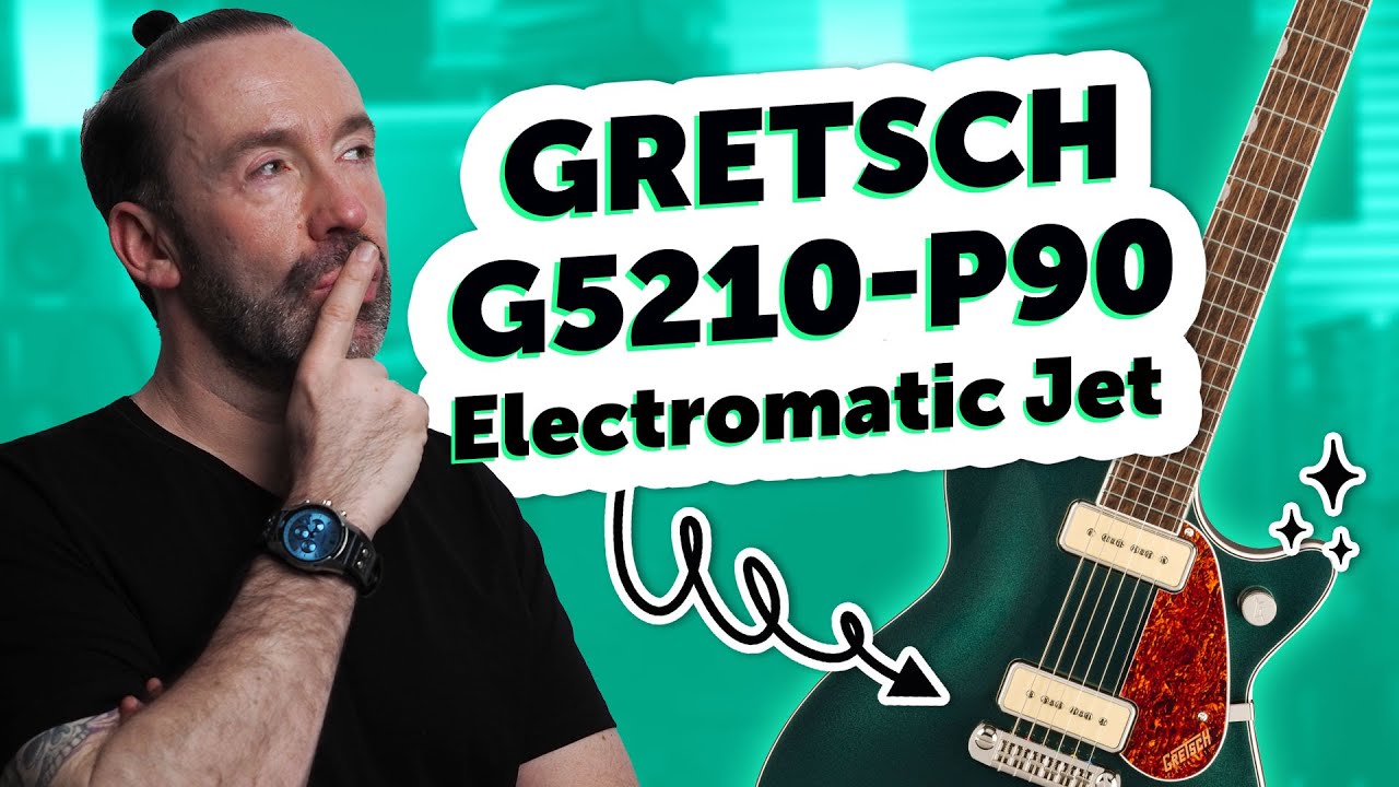 Gretsch G5210-P90 Electromatic Jet - Sound Demo - YouTube