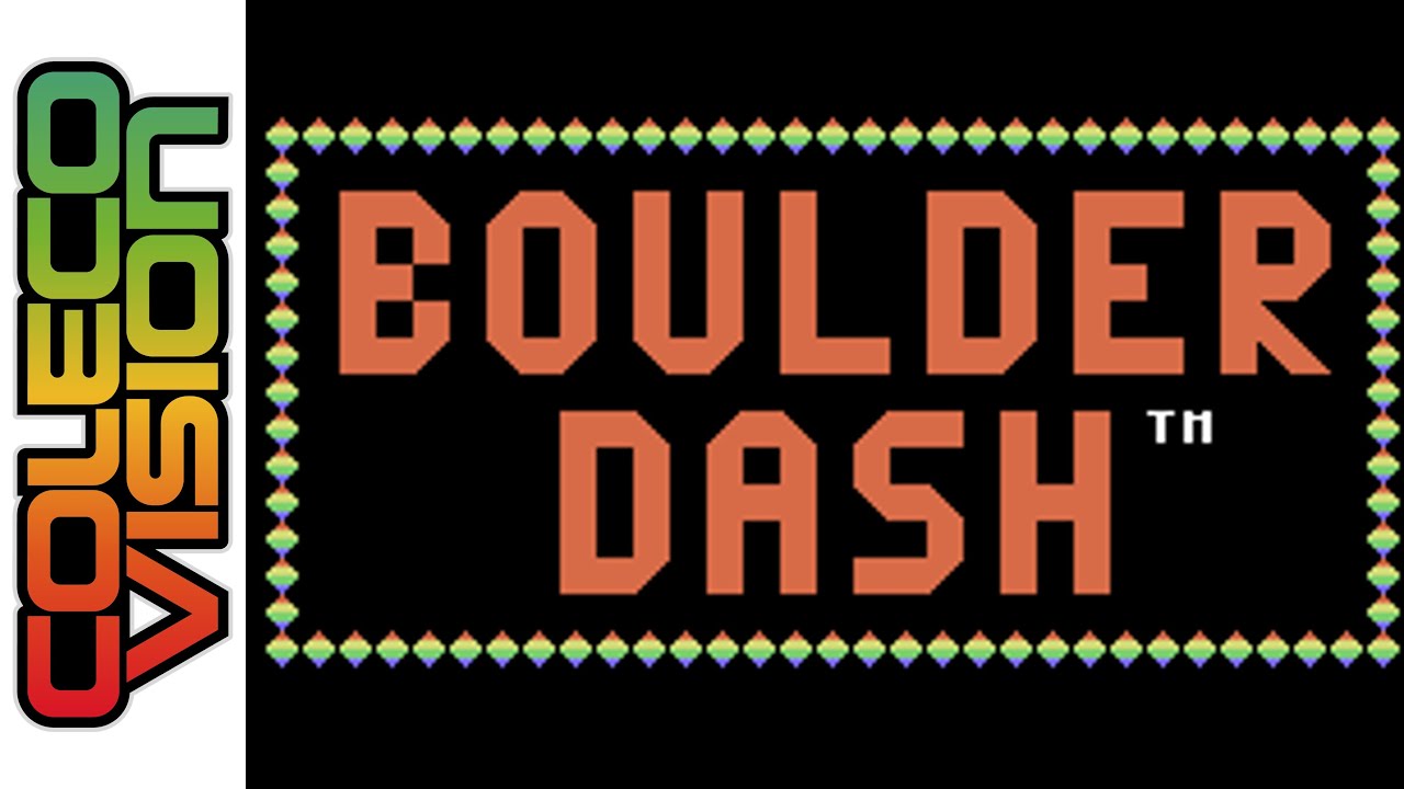 [Colecovision] Boulder Dash (1984) Longplay - YouTube