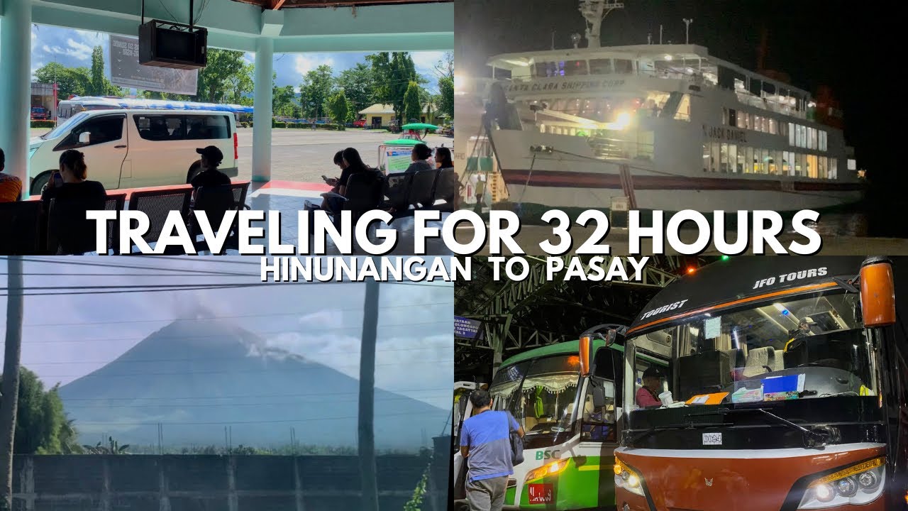 Hinunangan to Pasay Travel Vlog (July 2023) via JFO Bus and M/V Jack ...