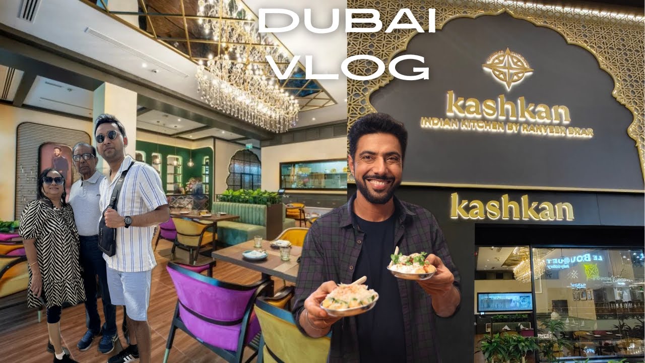 Visiting Ranveer Brar's Kaskan Restaurant with Mom! Trying Ranveer Brar ...